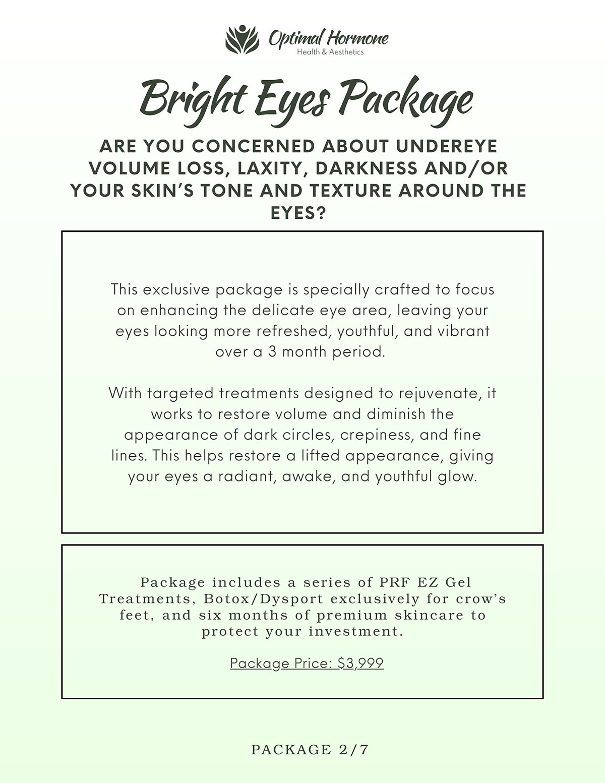 Signature Packages in Spring, TX | Optimal Hormone Health